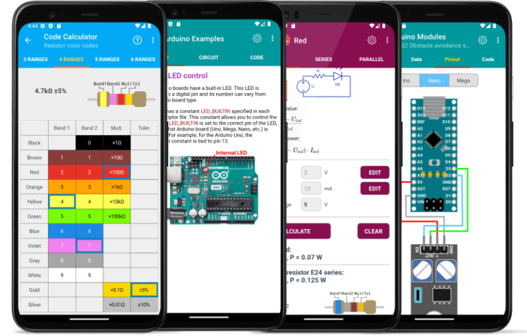 Mobile Applications for Electronics, Programming, Education - Mobile ...